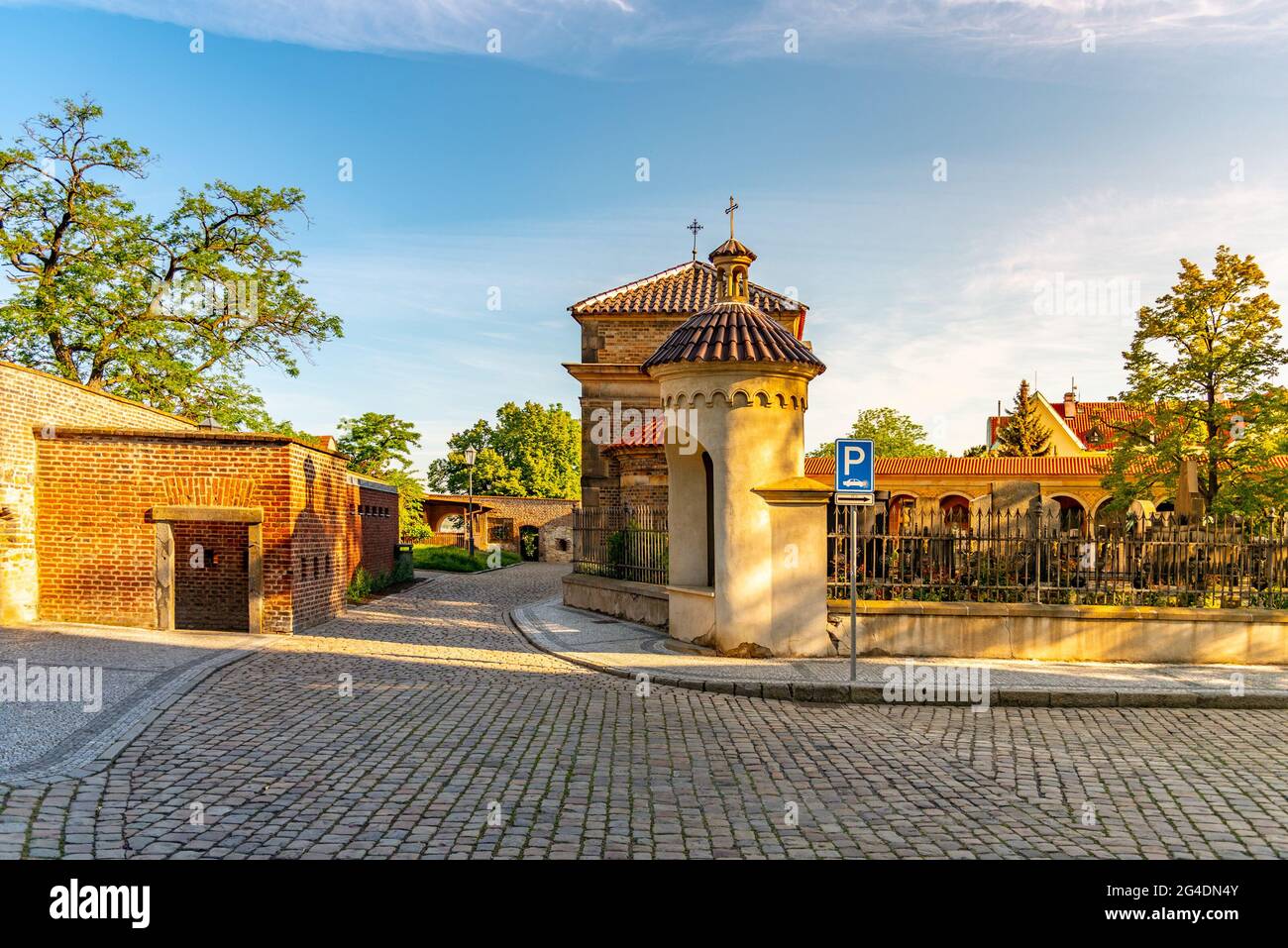 Slavin monument prague hi-res stock photography and images - Alamy