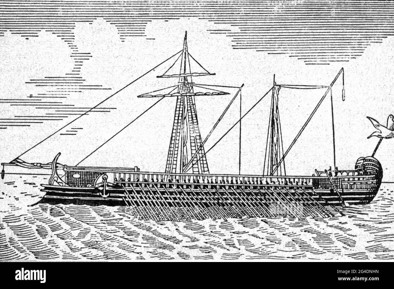 transport / transportation, navigation, ancient world, Greece, trireme ...