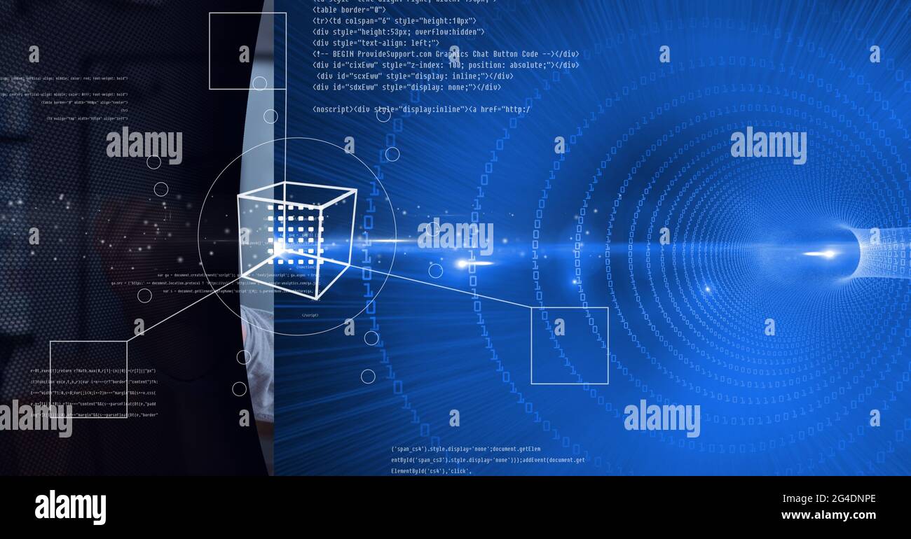 Geometric shapes computer screen hi-res stock photography and images ...