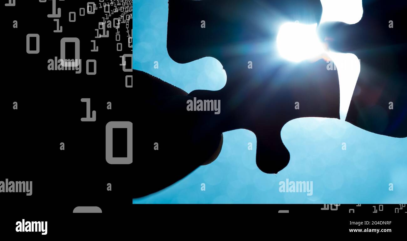 Binary data abstract background hi-res stock photography and images - Alamy