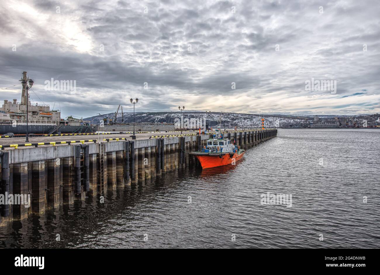 The Port Of Murmansk Russia High Resolution Stock Photography and ...
