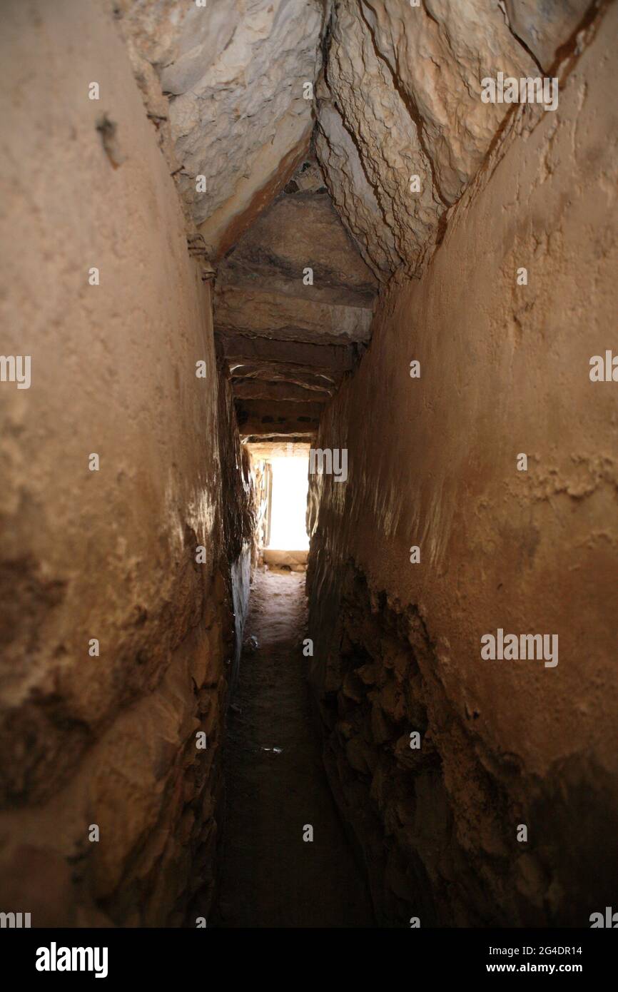 End & exit of tunnel, part of the 1st century BC Hasmonean built Low ...