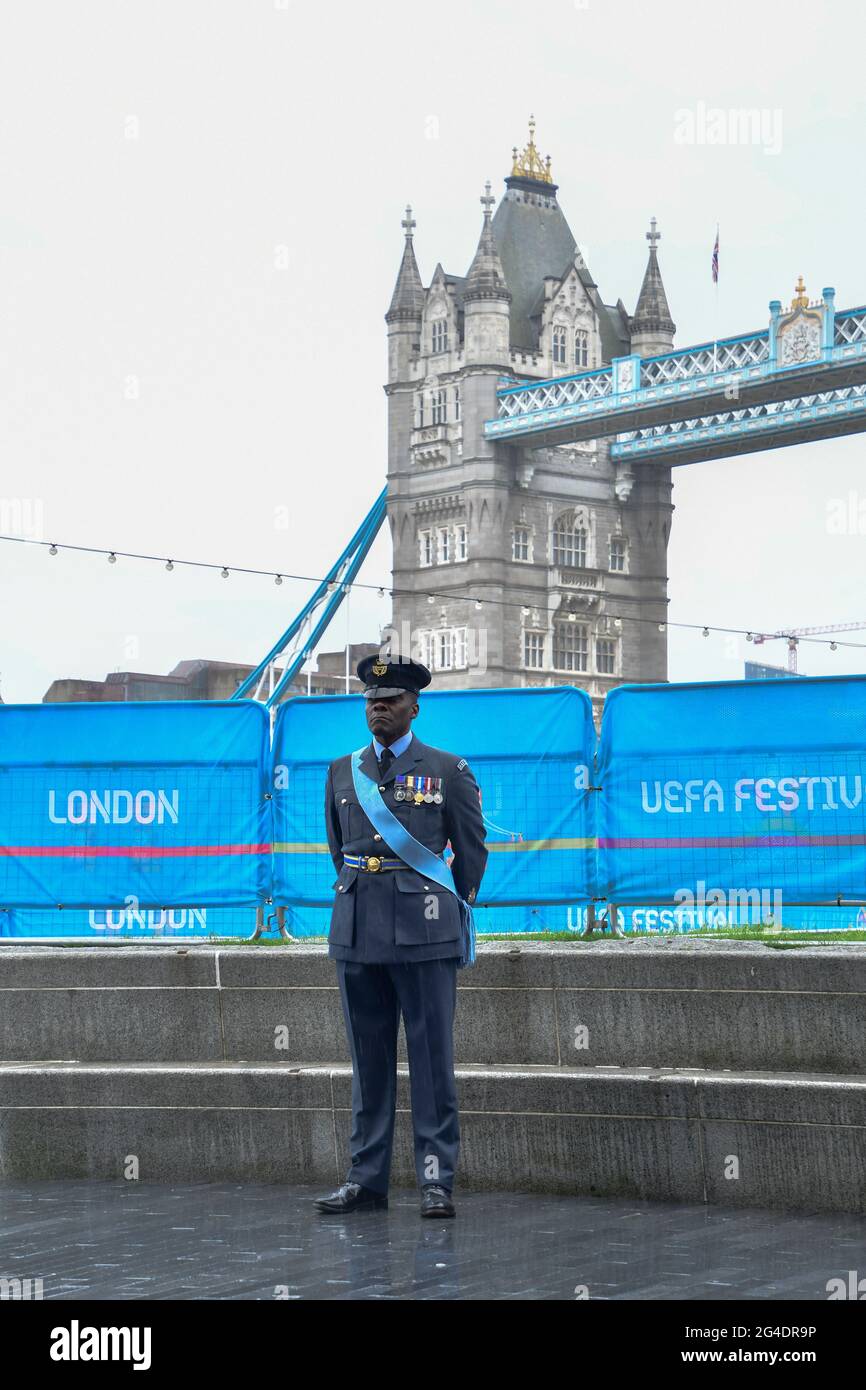 London, UK. 21st June, 2021. Sadiq Khan, Mayor of London to pay tribute ...