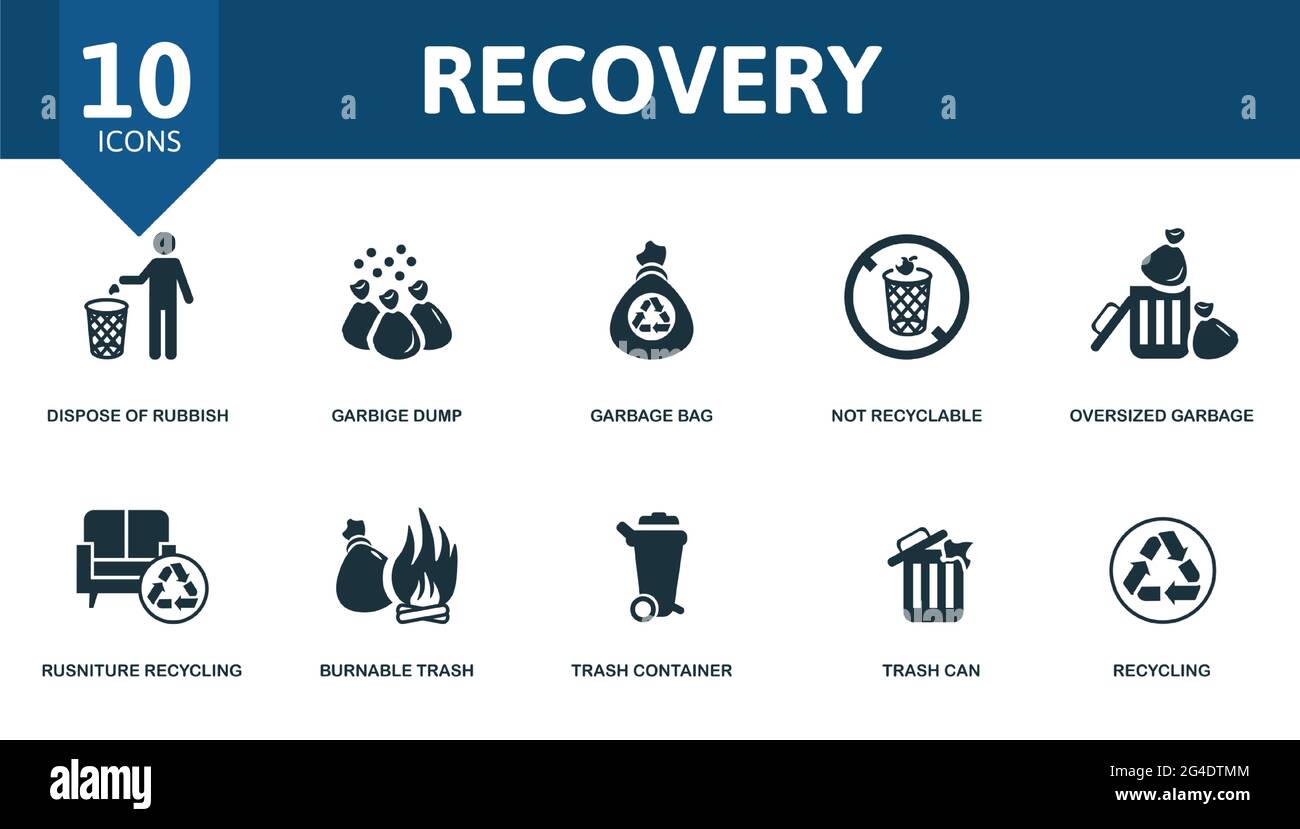 Recovery and waste Stock Vector Images - Alamy