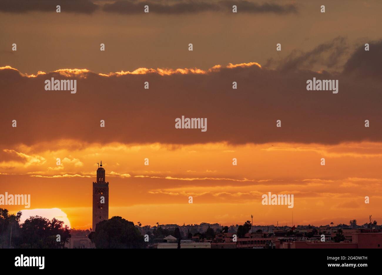 Marrakech morocco skyline hi-res stock photography and images - Alamy