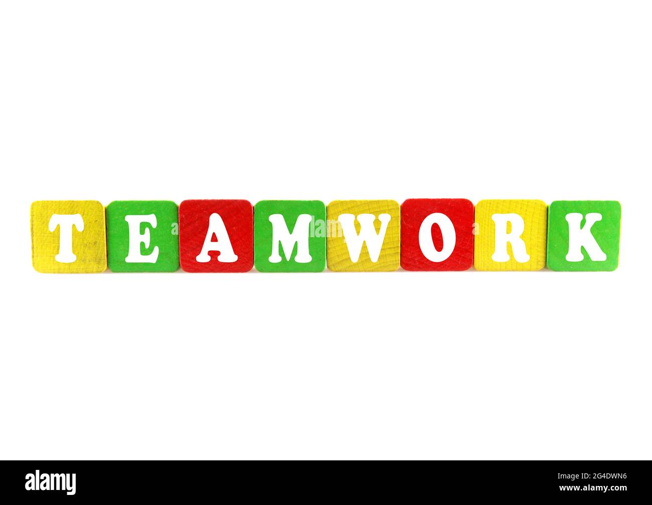 Team building teamwork synergy Cut Out Stock Images & Pictures - Alamy