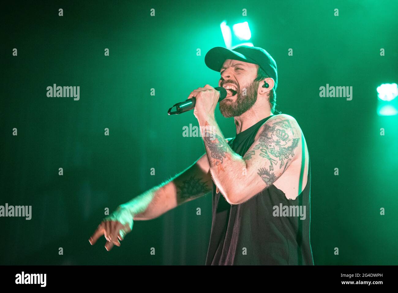 Copenhagen, Denmark. 20th June, 2021. The Danish metalcore band Ghost ...