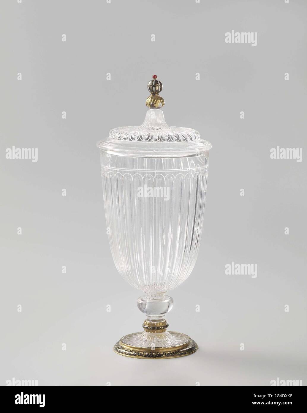 . The stark simplicity of the shape of this beaker is derived from ...