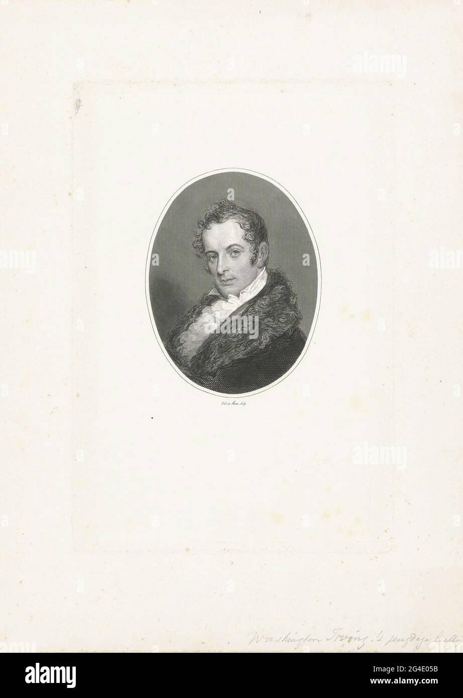 Washington irving american writer young hi-res stock photography and ...