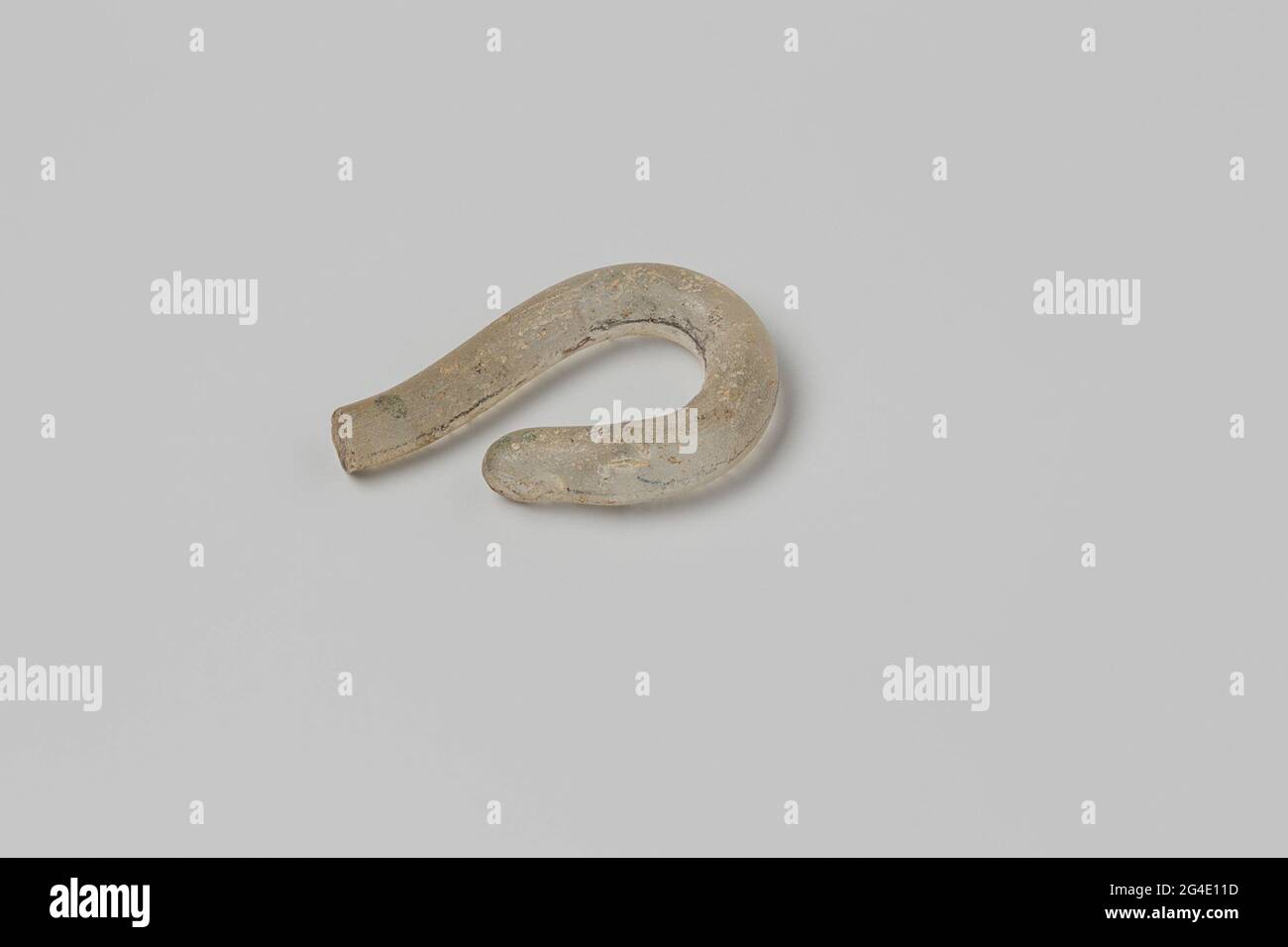 Handle from crockery from the wreck of the East India Hollandia. Vessel ...