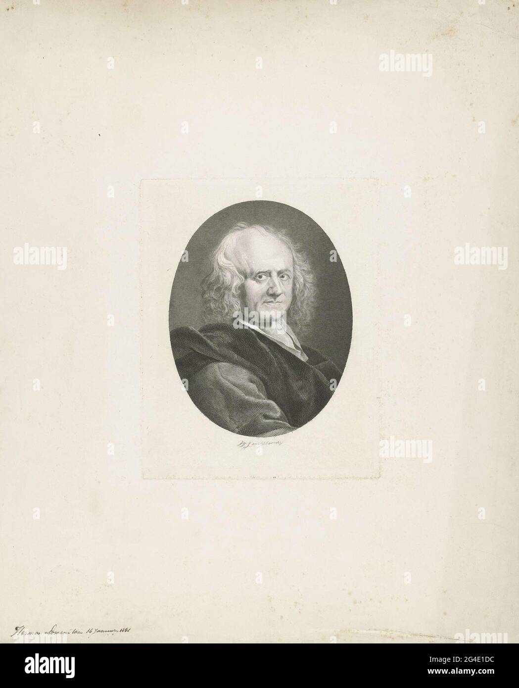 . Portrait of an unknown man at age Stock Photo - Alamy