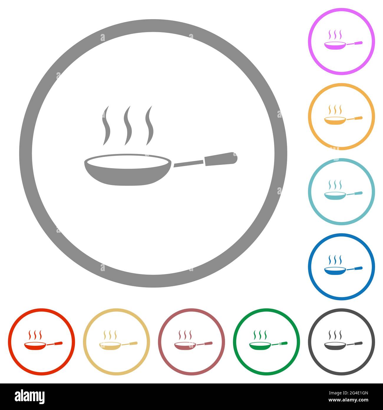 Fryingpan Stock Vector Images - Alamy