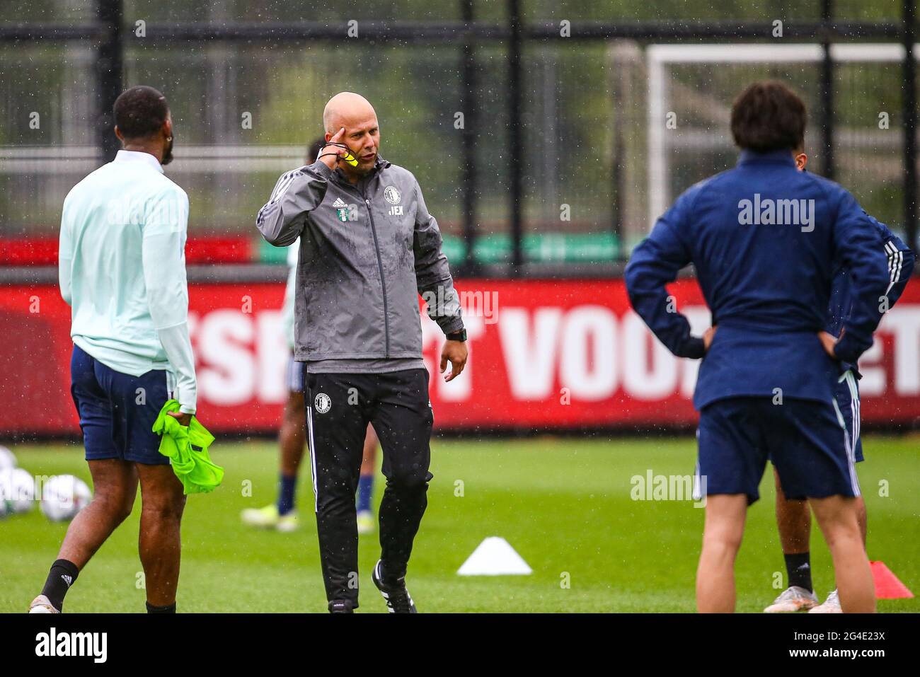 ROTTERDAM, 21-06-2021,Training ground Varkenoord, first training and ...