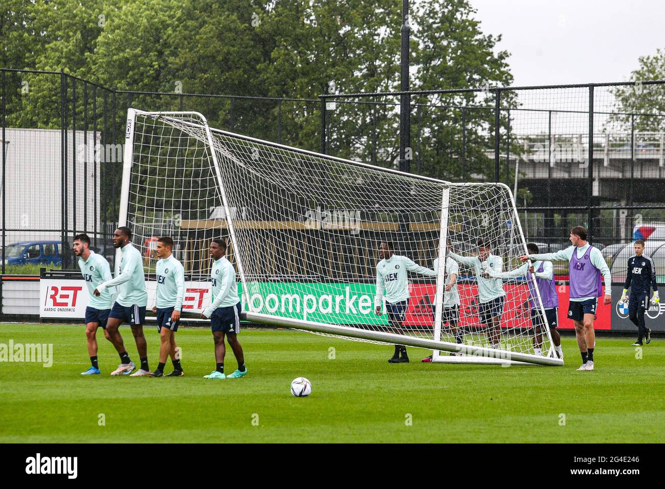 ROTTERDAM, 21-06-2021,Training ground Varkenoord, first training and ...