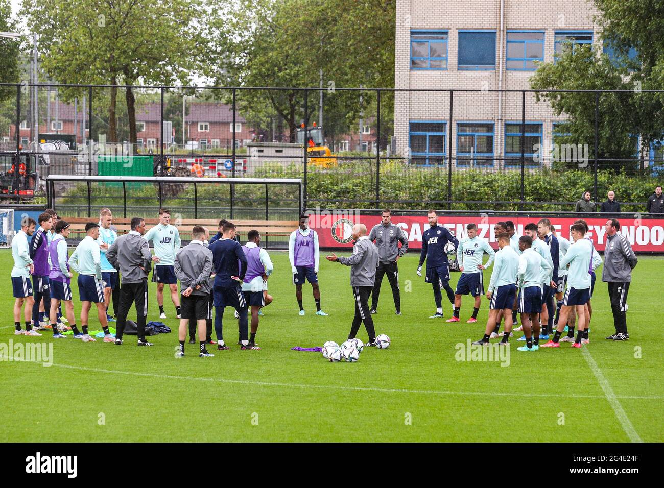 ROTTERDAM, 21-06-2021,Training ground Varkenoord, first training and ...