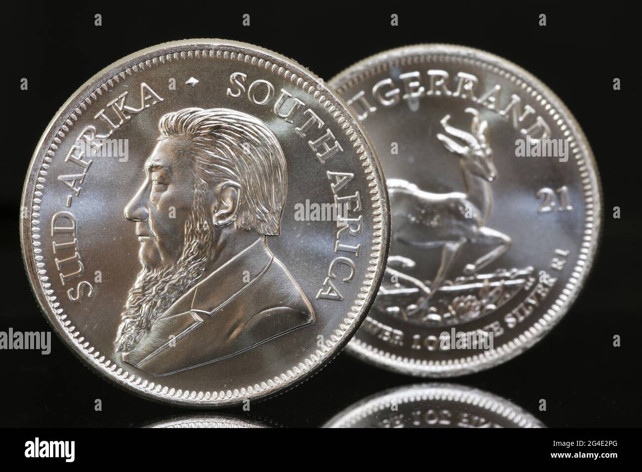 Silver krugerrand hi-res stock photography and images - Alamy