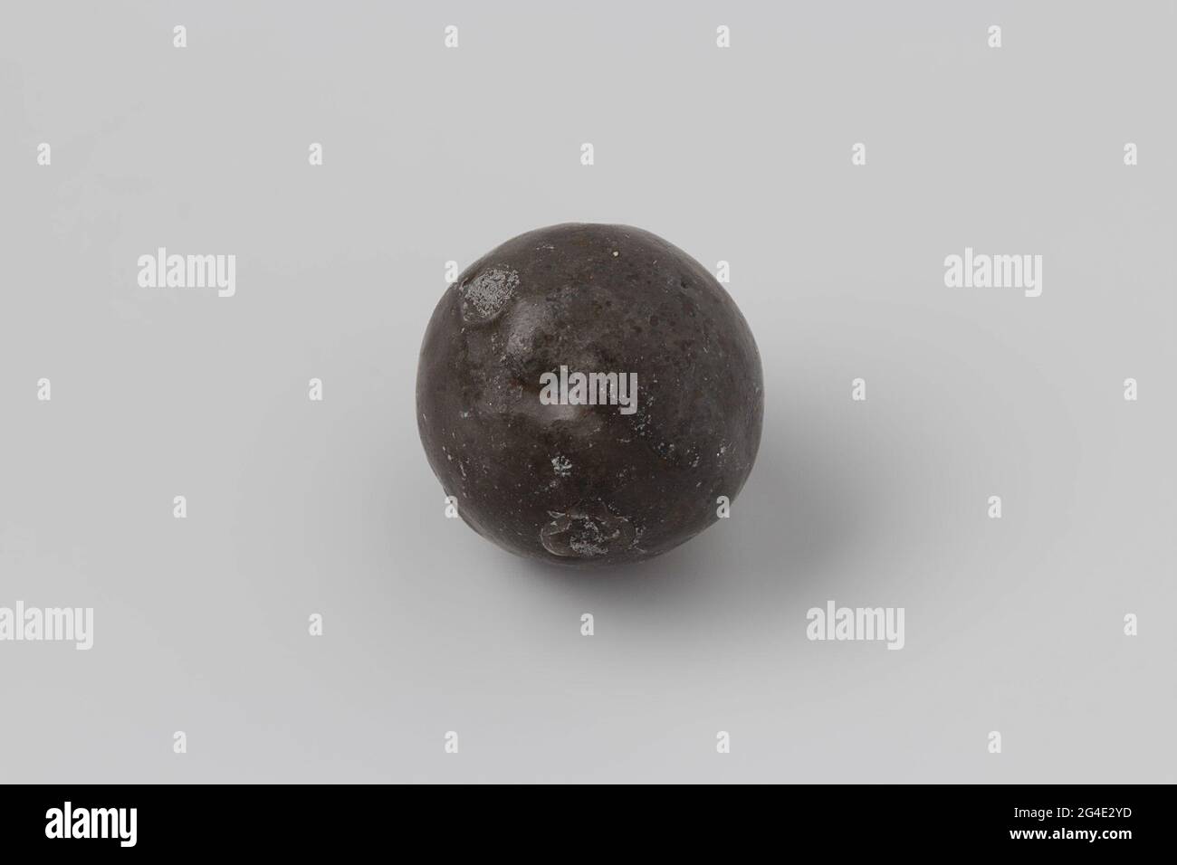 Musketball from the wreck of the East India. The flying heart. Lead ...