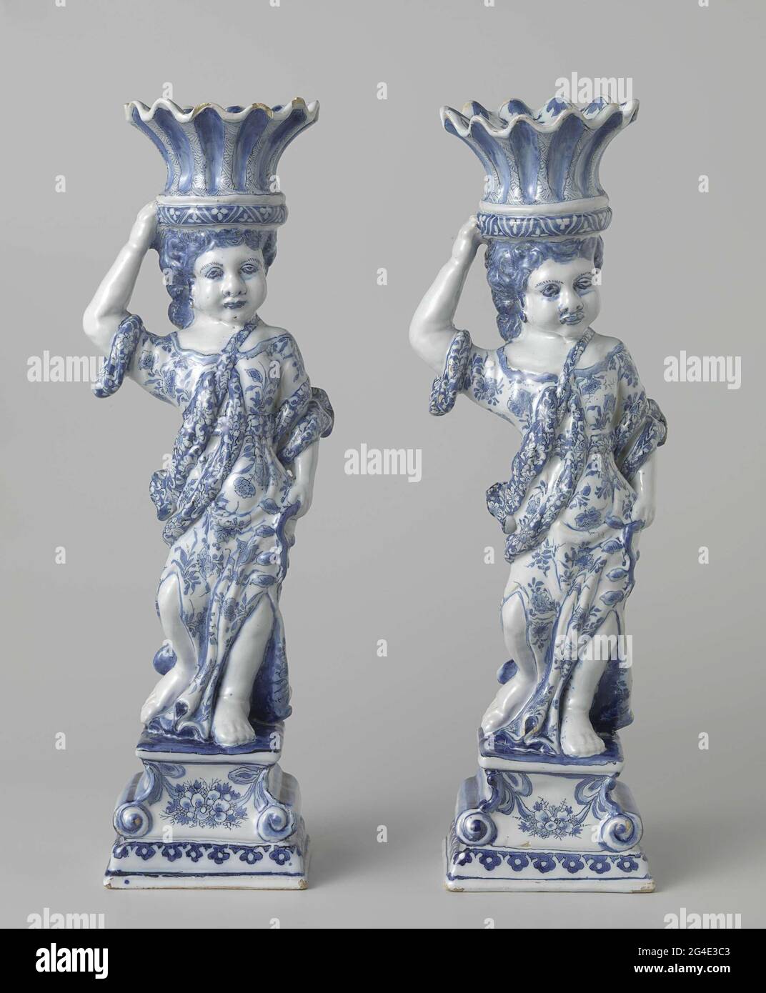 . Flower holders like these examples are thought to have belonged to ...