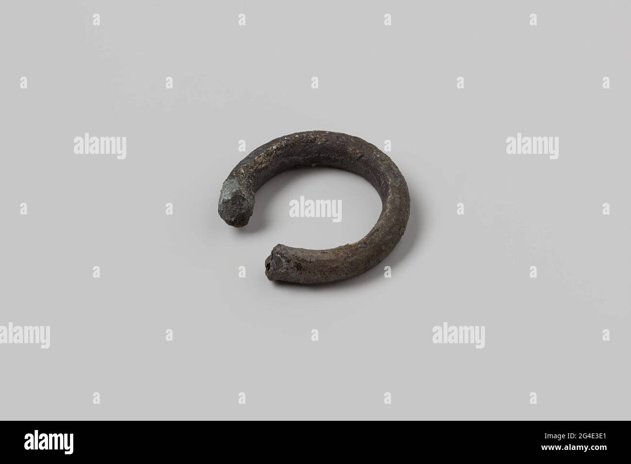 Ring from a faucet from the wreck of the East India Hollandia. Tap ...