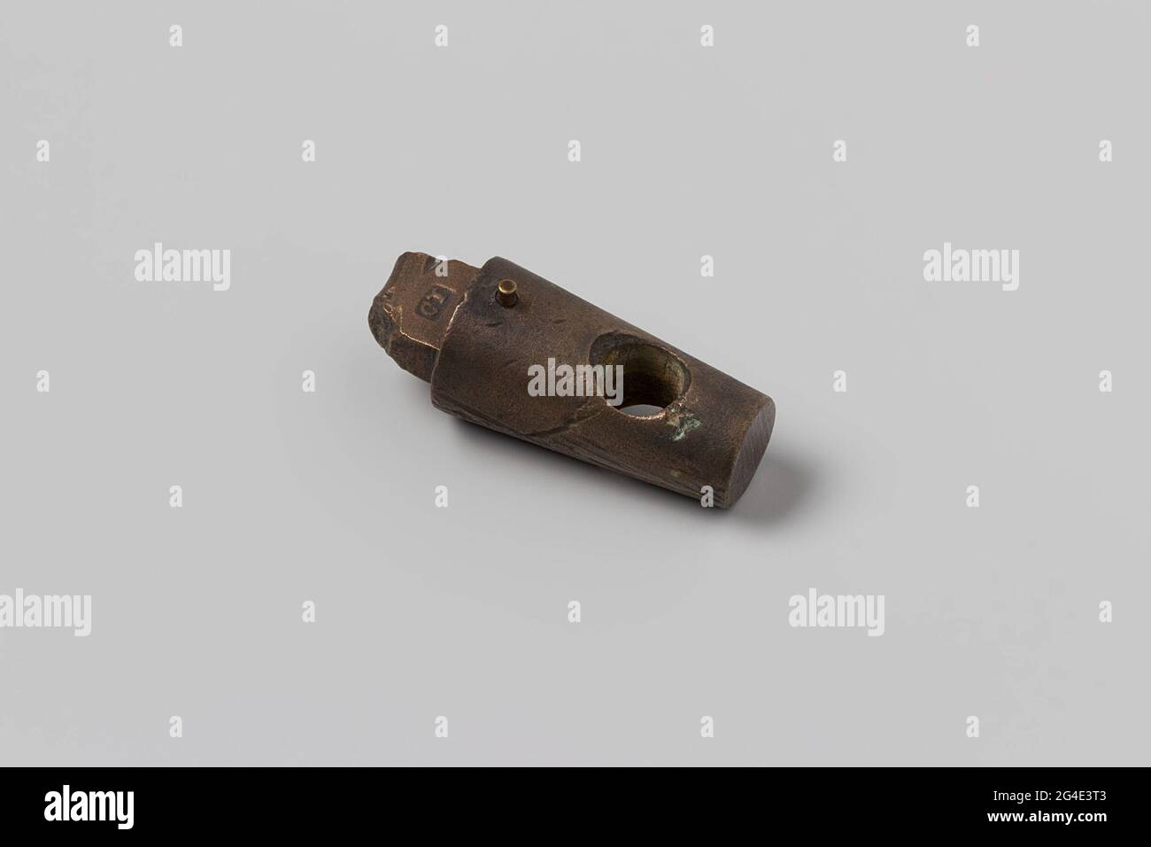 Part faucet from the wreck of the East Indieschief Hollandia. Tap ...