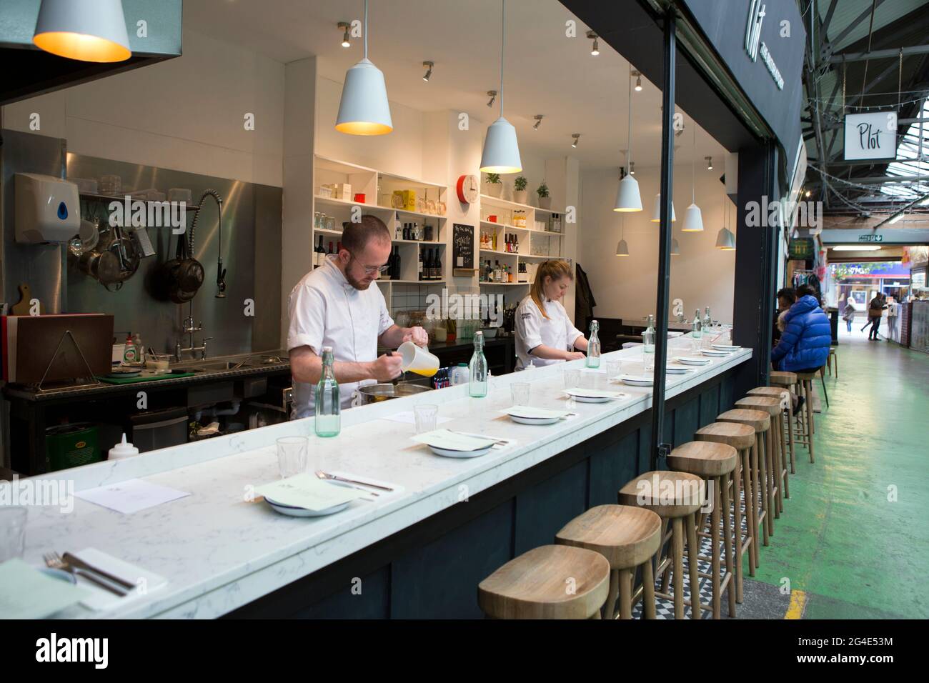 Plot restaurant at unit 70-72 Broadway market in Tooting Broadway ...
