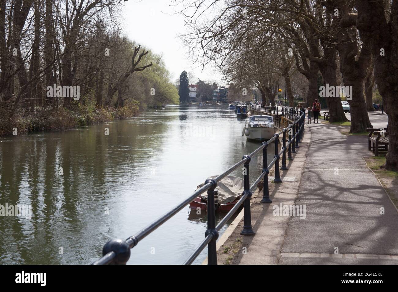 Views along the Thames River in Maidenhead in the UK Stock Photo - Alamy