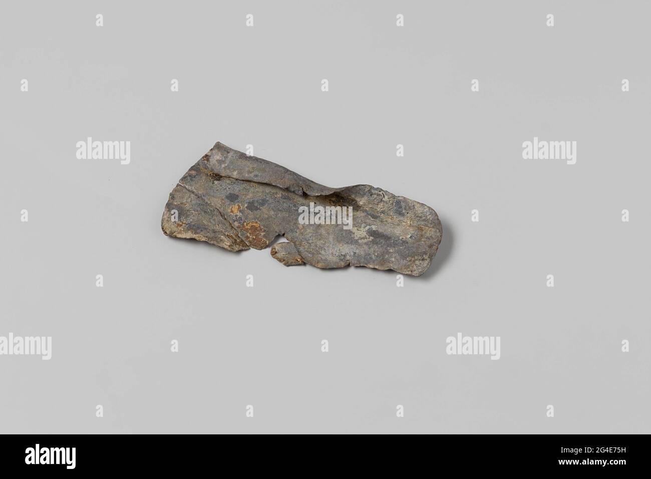 Fragment lead from the wreck of the East Indieschief Hollandia. Parts ...