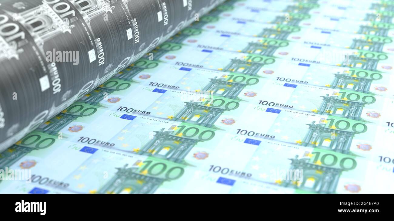 Euro printing machine hi-res stock photography and images - Alamy