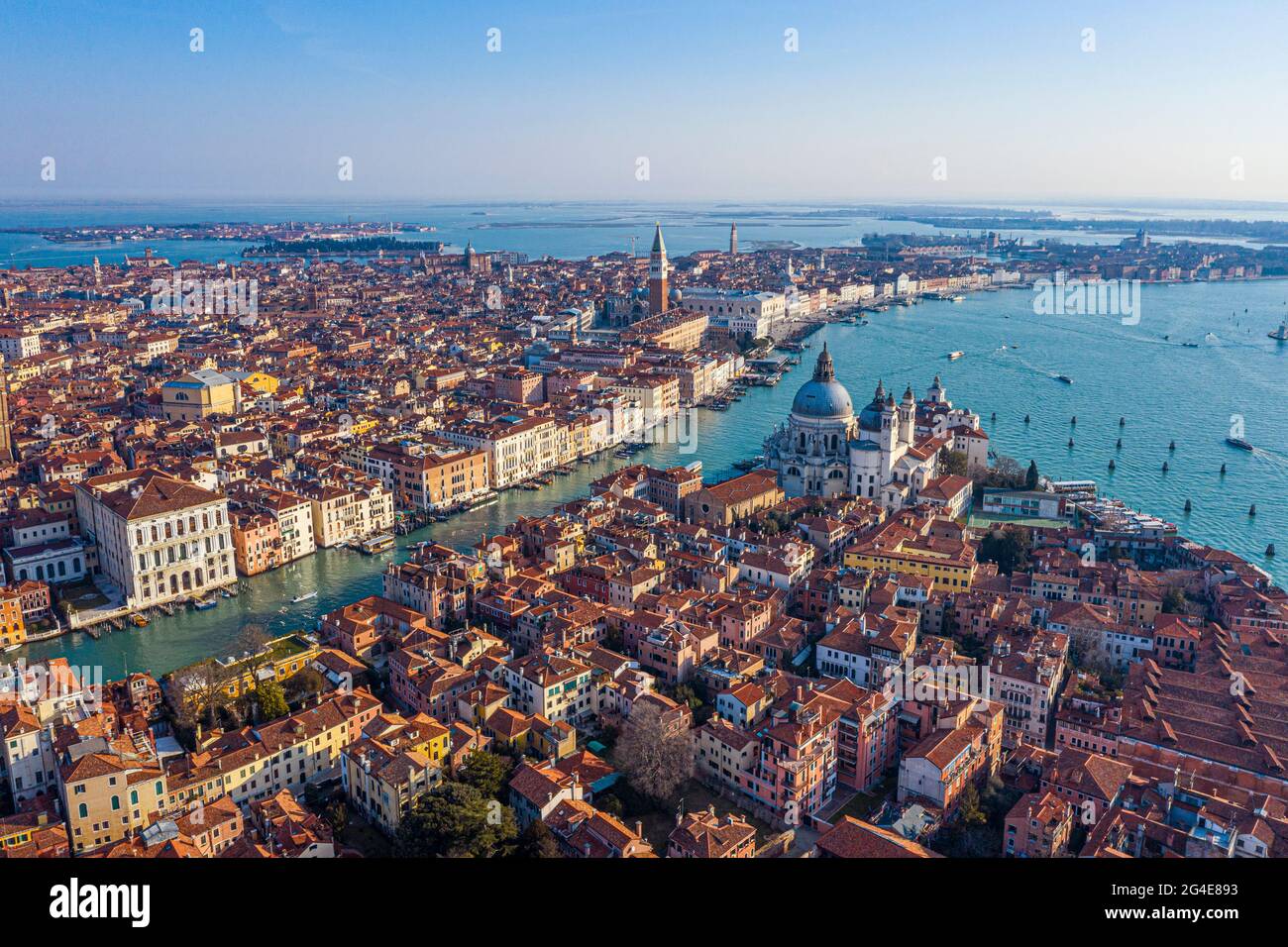 Aerial view venice hi-res stock photography and images - Alamy