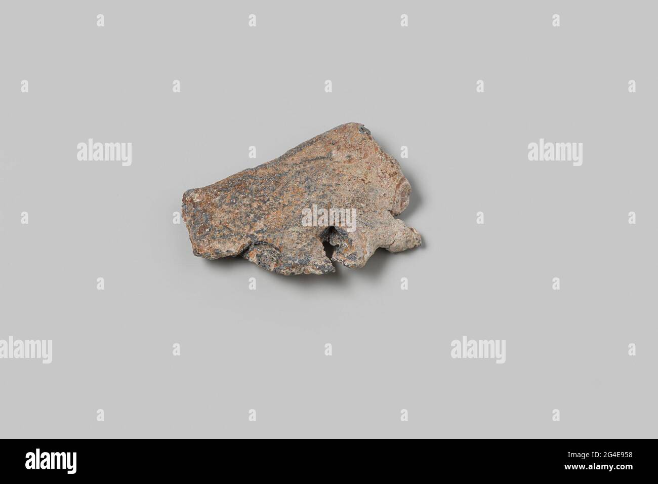 Fragment lead from the wreck of the East Indieschief Hollandia. Parts ...