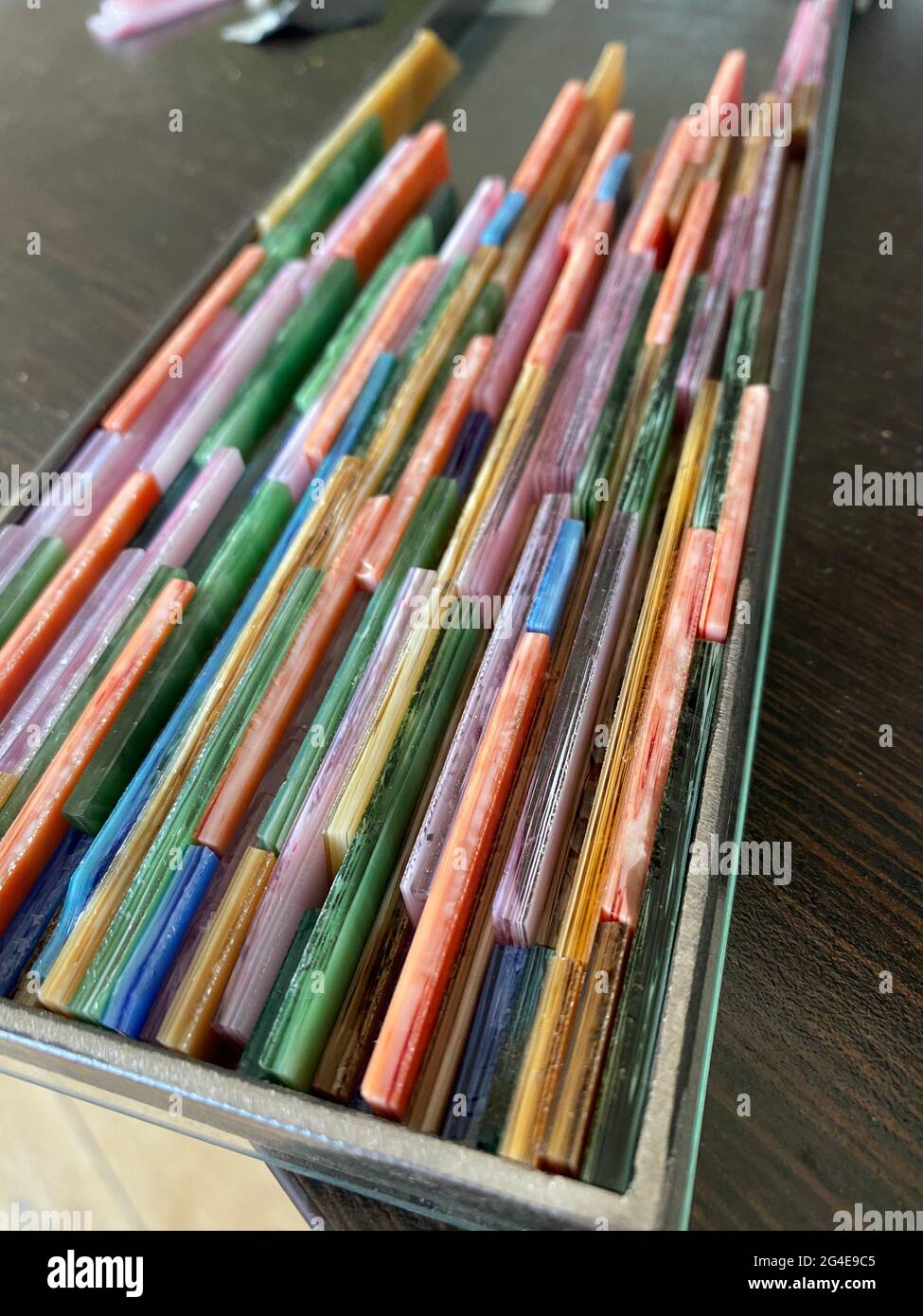 Colorful glass art hi-res stock photography and images - Alamy
