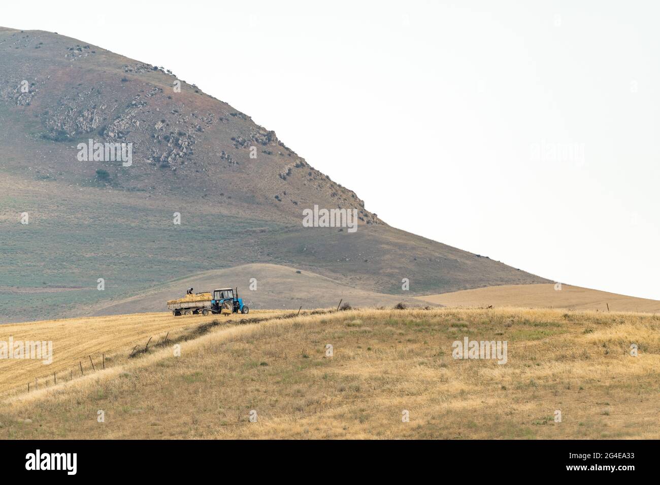 Farmers harvesting in scenic hi-res stock photography and images - Alamy