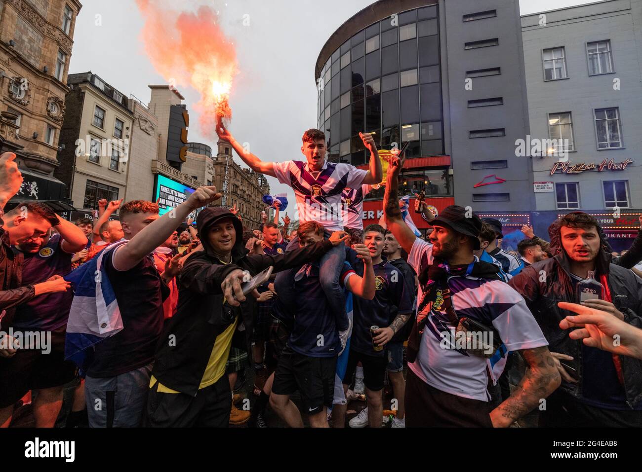 Football hooligans england hi-res stock photography and images - Alamy