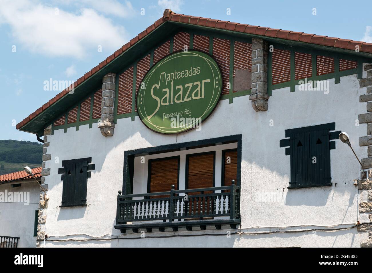 Salazar mantecadas factory in elizondo, navarra, Spain Stock Photo - Alamy