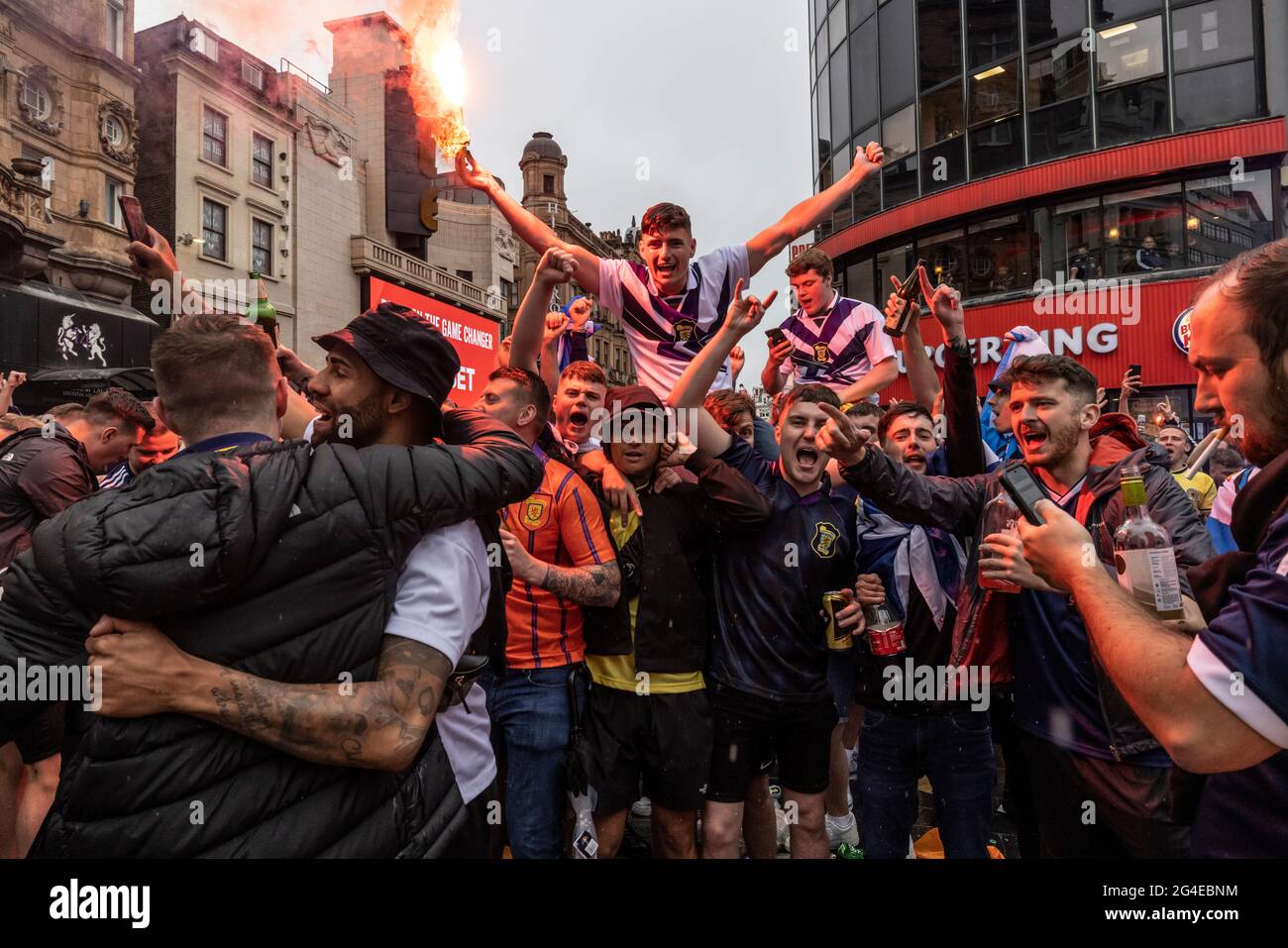Football hooligans england hi-res stock photography and images - Alamy