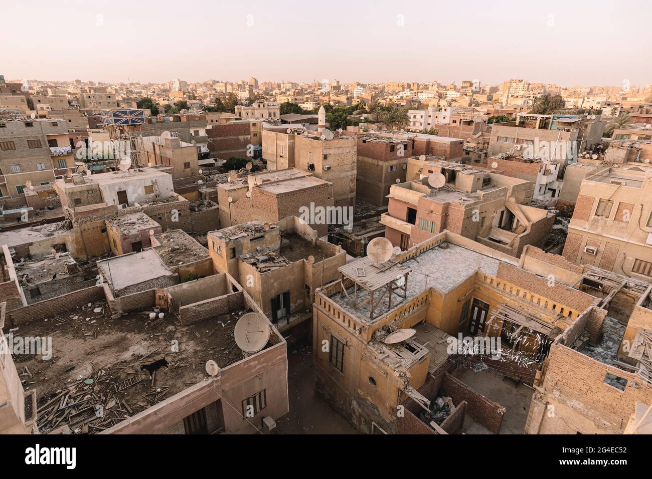 A unfavorable neighborhood for the poor population of the old town ...