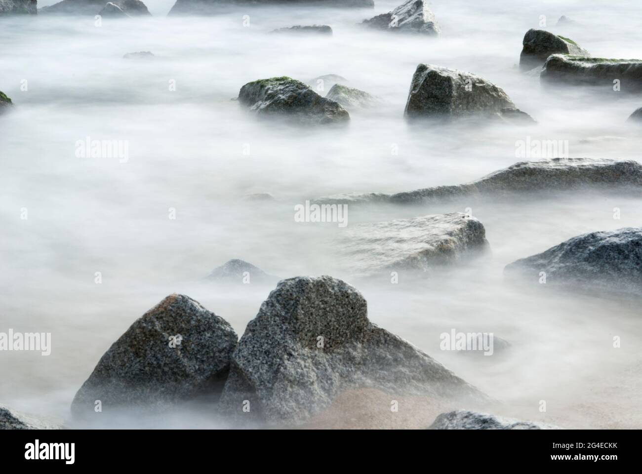 Abstract Stone and stone surface beautiful Limestone and sea water and ...