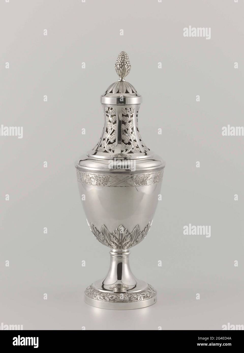 . Round shutter with loose lid. Signature and dated Stock Photo - Alamy