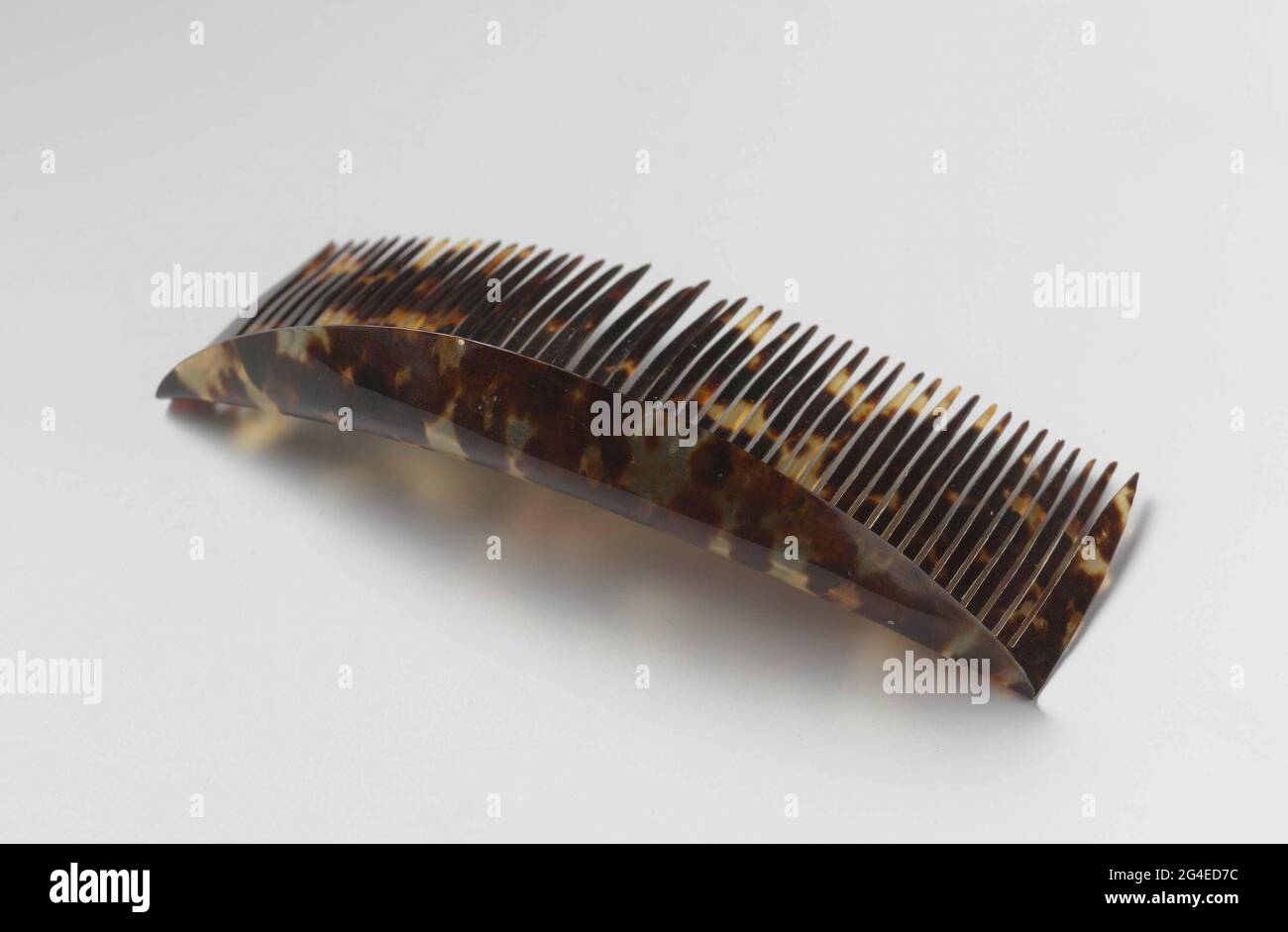 . Hair comb of imitation turtle with an incredible round back that is ...