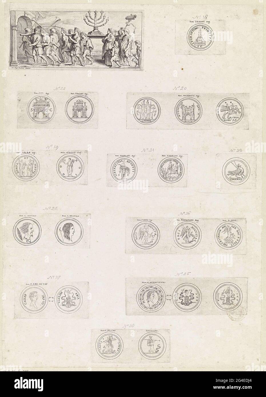 Seven roman coins hi-res stock photography and images - Alamy