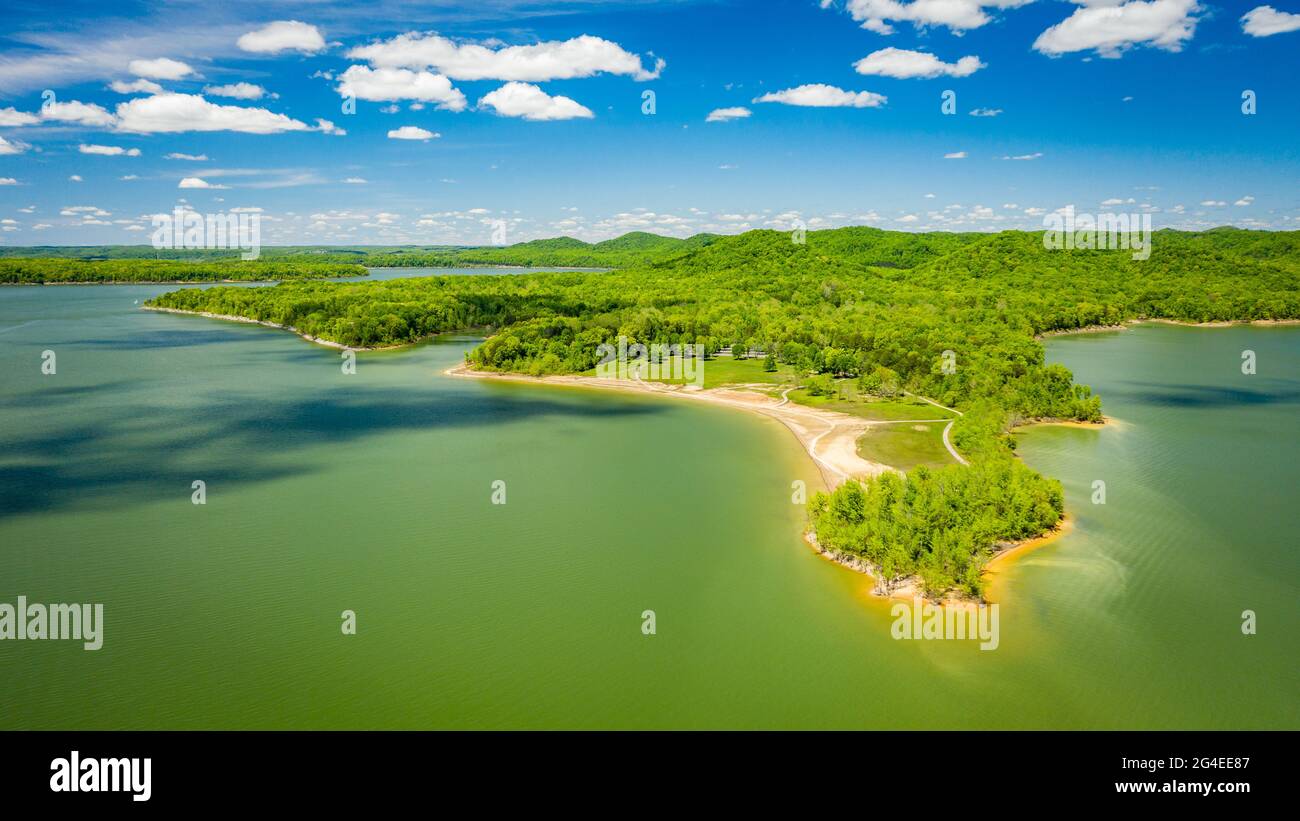 Aerial lake kentucky hi-res stock photography and images - Alamy