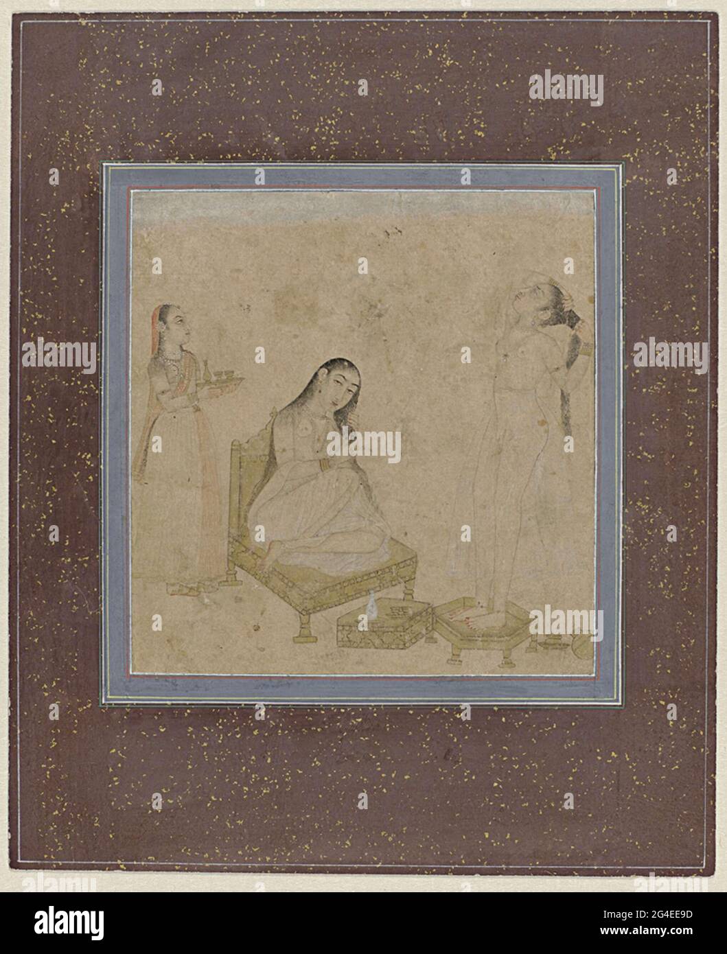 Gold frameworks hi-res stock photography and images - Alamy