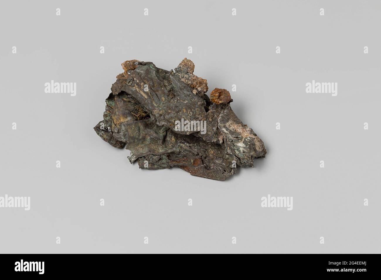 Fragment sheet metal from the wreck of the East Indieschief Hollandia ...