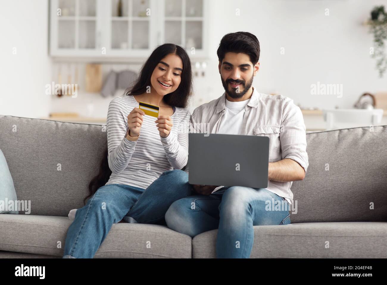 Favorite online store, delivery goods at home and shopping together ...