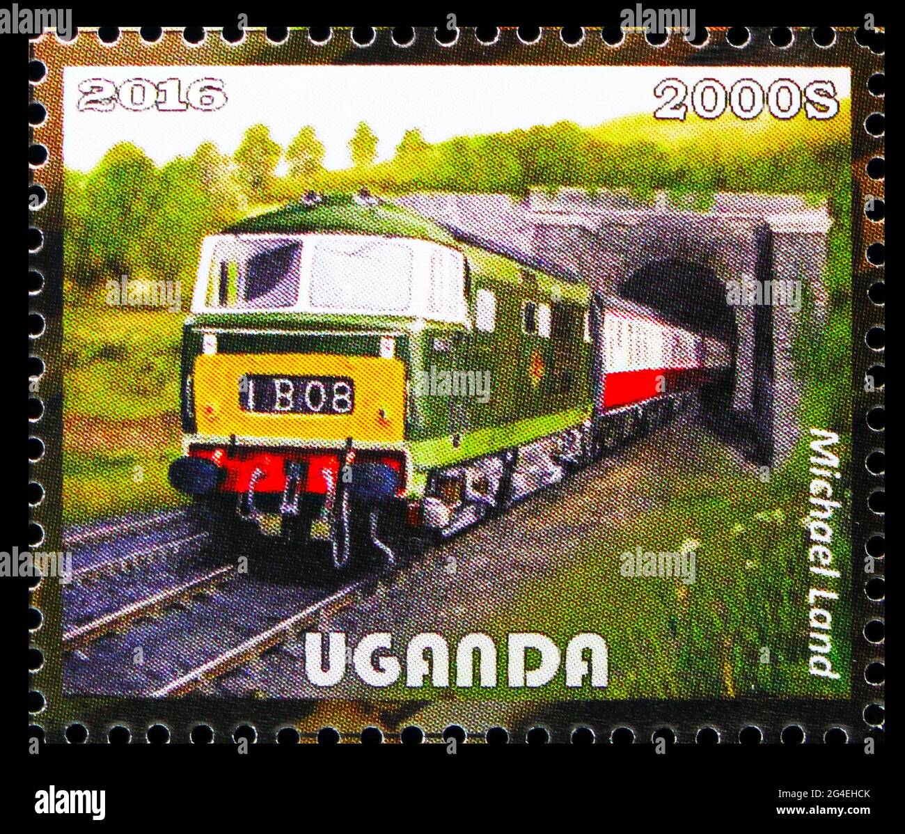 MOSCOW, RUSSIA - APRIL 24, 2021: Postage stamp printed in Cinderellas ...