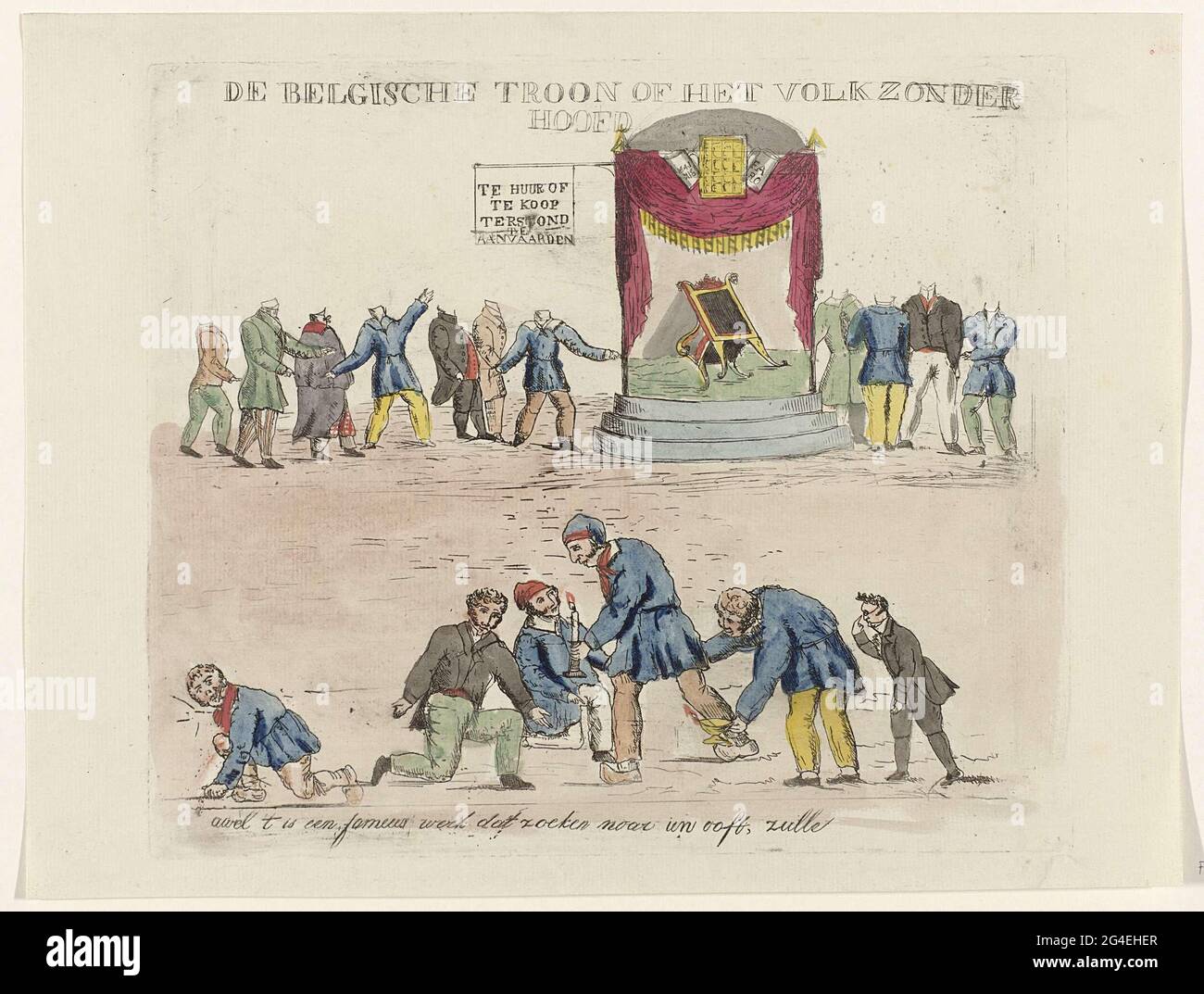 Empty belgian throne hi-res stock photography and images - Alamy