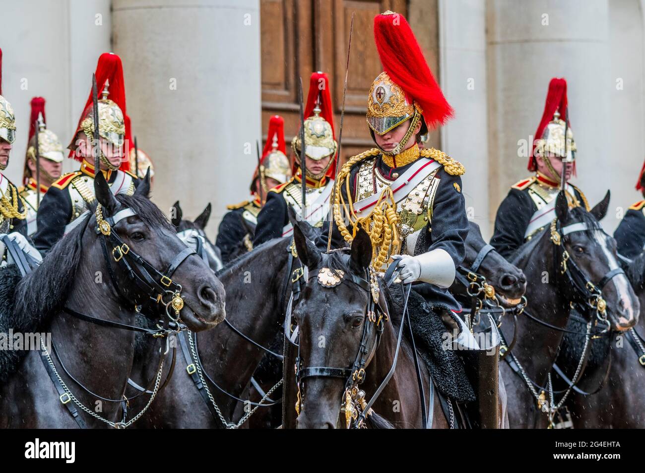 London, UK. 21st June, 2021. Lance Corporal of Horse, representing ...