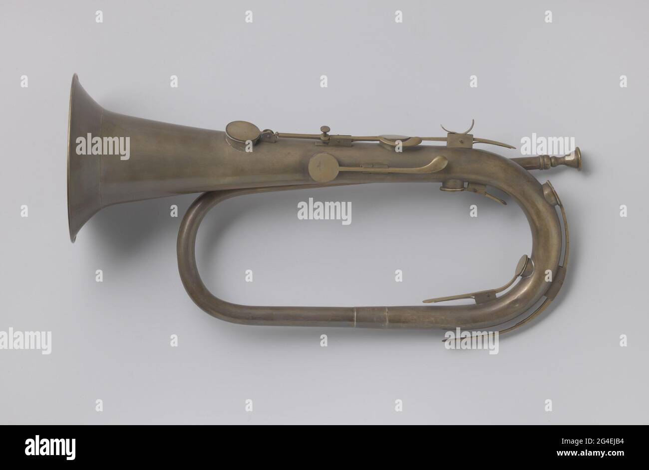 Copper trumpet Stock Photo - Alamy