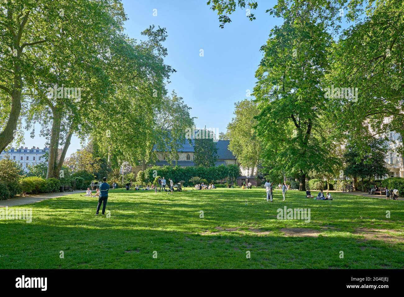 st georges square pimlico Stock Photo - Alamy