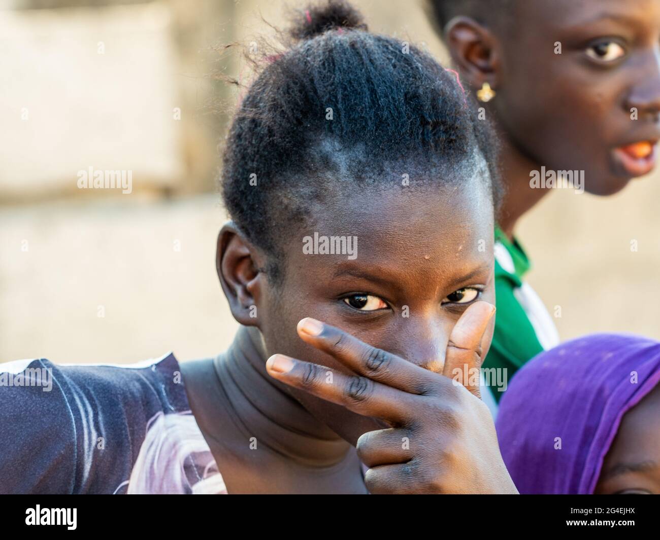 Senegalese girl hi-res stock photography and images - Alamy